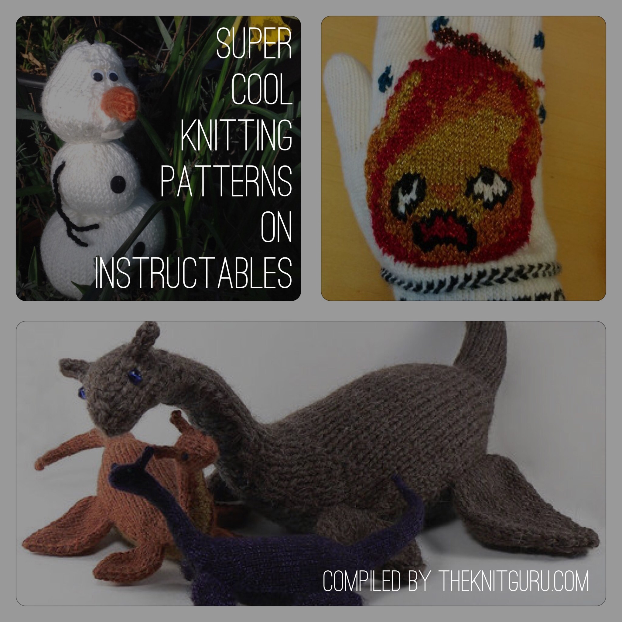 6 Super Cool Knitting Patterns from Instructables – The Knit Guru