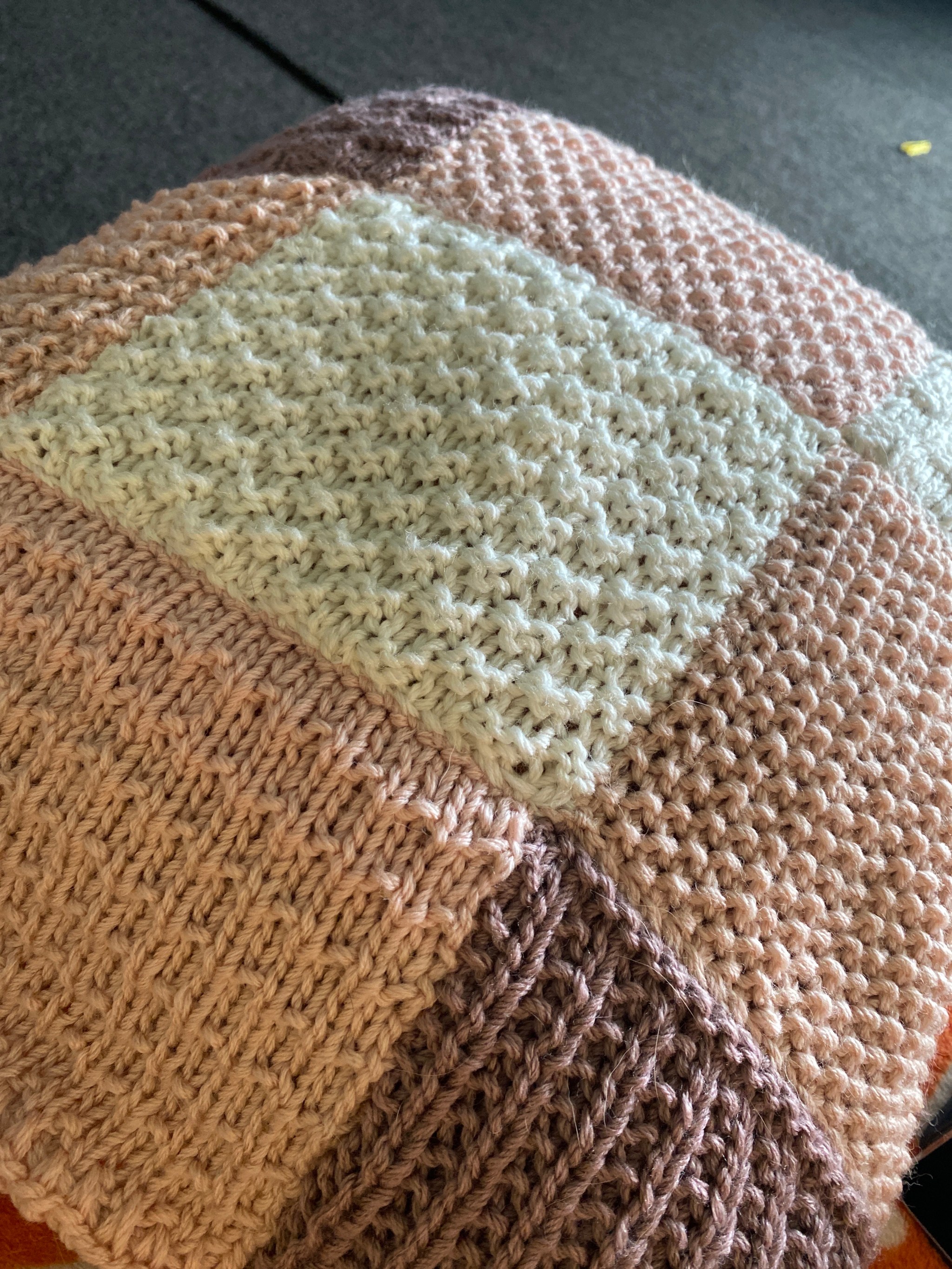Sampler Afghan Baby Blanket – Knitting Pattern – The Knit Guru